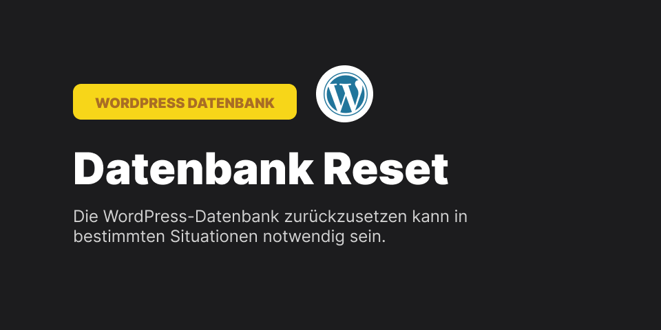Wie setzen Sie Ihre WordPress-Datenbank zurück? Erfahren Sie alles, was ...
